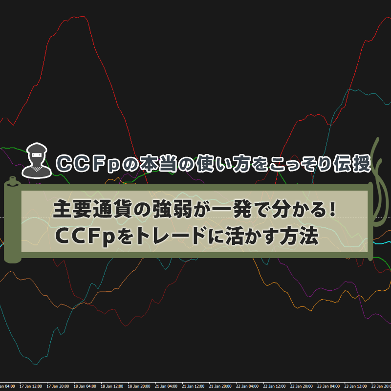 CCFpで通貨の強弱をトレードに活かす方法
